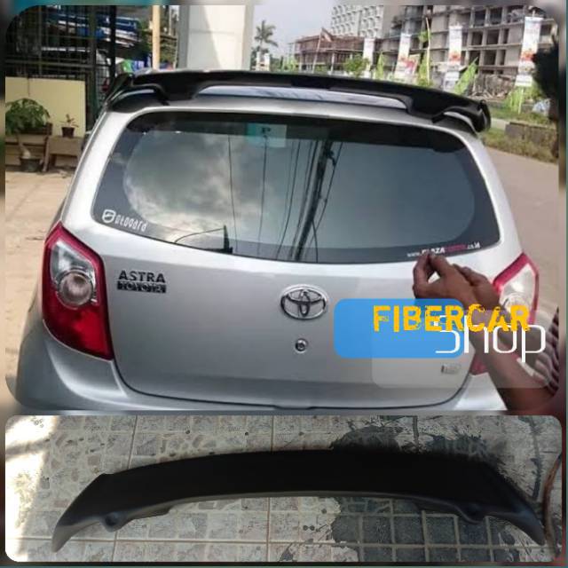 Jual Spoiler Racing Custom Model Mugen Untuk Agya dan Ayla | Shopee Indonesia