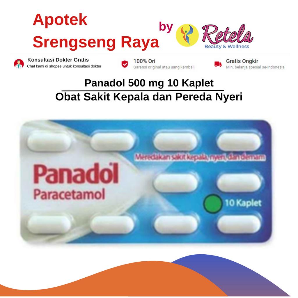 Jual PANADOL CAPLET BLISTER 10 TABLET | Shopee Indonesia