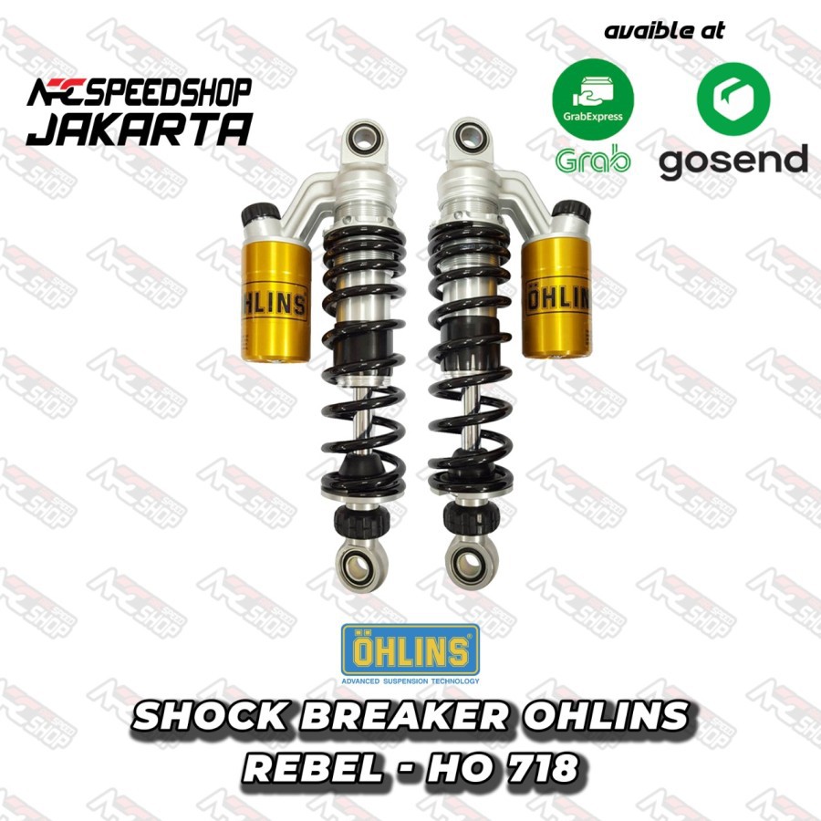 Jual Shockbreaker Ohlins Honda Rebel 500 Tabung HO - 718 shock ...