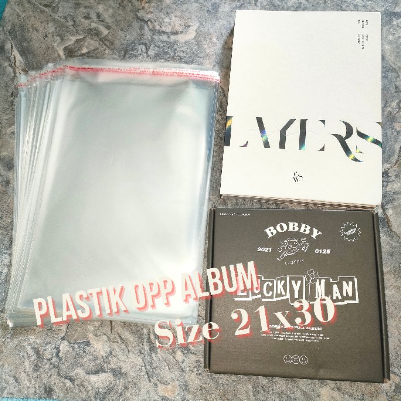 Jual PLASTIK ALBUM OPP TEBAL 35 MICRON SEAL INNER SLEEVE JEWEL ALBUM ...
