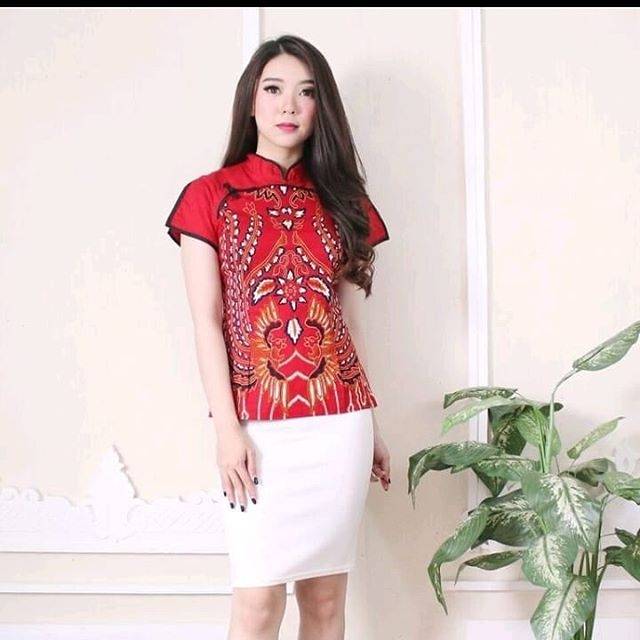 Jual ATASAN BATIK CHEONGSAM 225 VM | Shopee Indonesia
