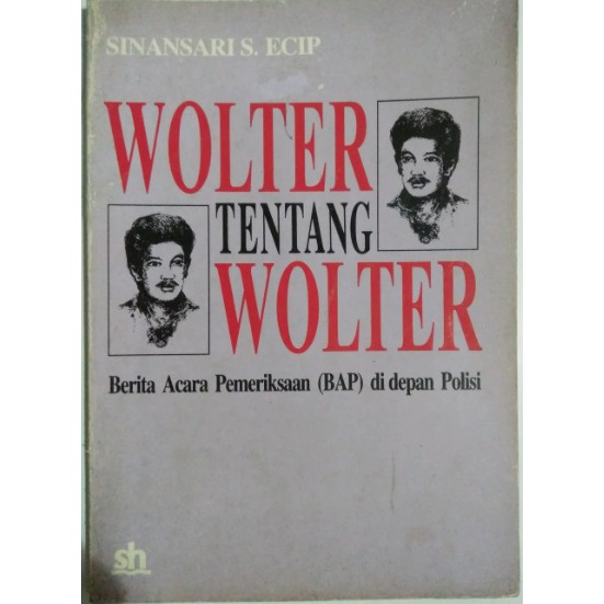 Jual WOLTER TENTANG WOLTER BERITA ACARA PEMERIKSAAN DIDEPAN POLISI BUKU ...
