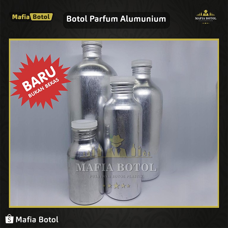 Jual Botol alum Bibit Parfum Alumunium original anti karat satu 1 liter ...