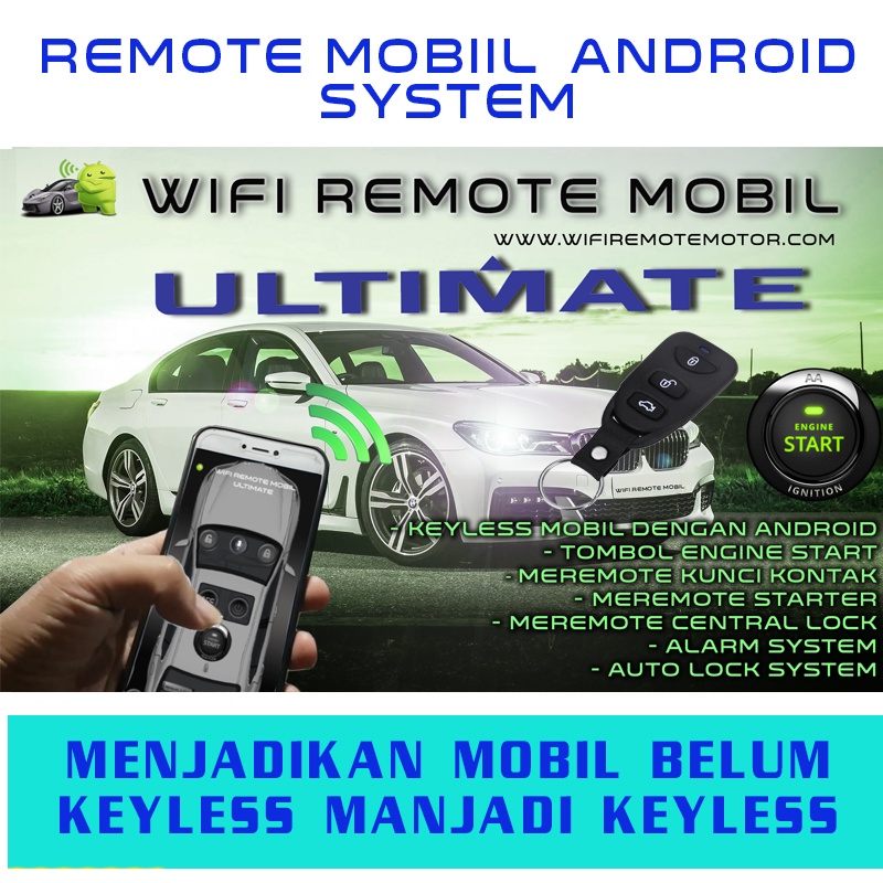 Jual Keyless Wifi Remote Mobil Android Terbaru | Shopee Indonesia