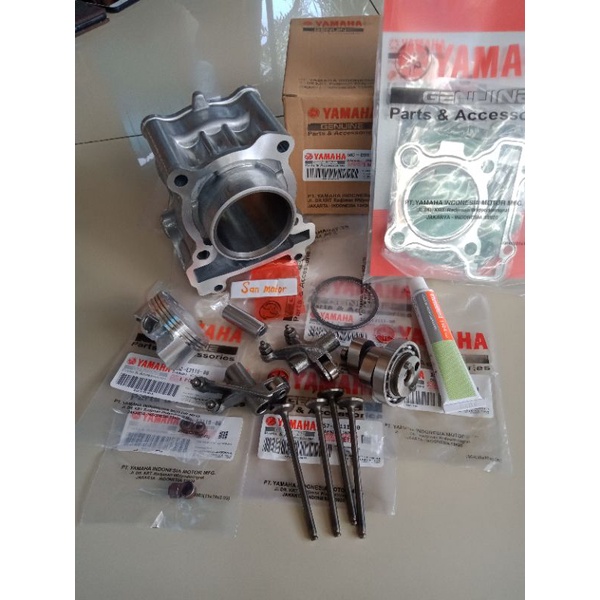 Jual Paket Blok Seher Assy Set Plus Noken As Yamaha Jupiter MX Old 135cc MX New 135cc | Shopee ...