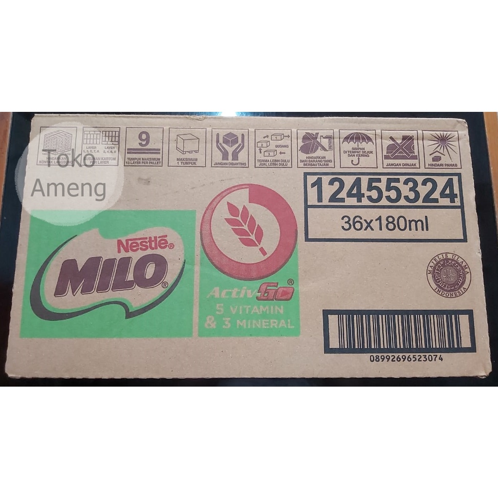 Jual Milo Active Go 180 ml - 1 DUS (36 PCS) | Shopee Indonesia