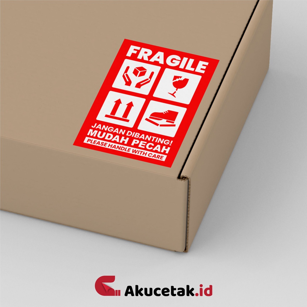 Jual Sticker Fragile Lucu / Stiker Jangan Dibanting / Suzana | Shopee ...