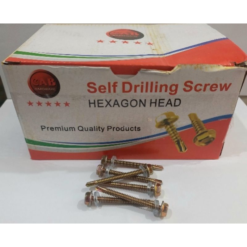 Jual SELF DRILLING SCREW / SKRUP DRILLING 12X50 (5CM) CAB 350PCS ...