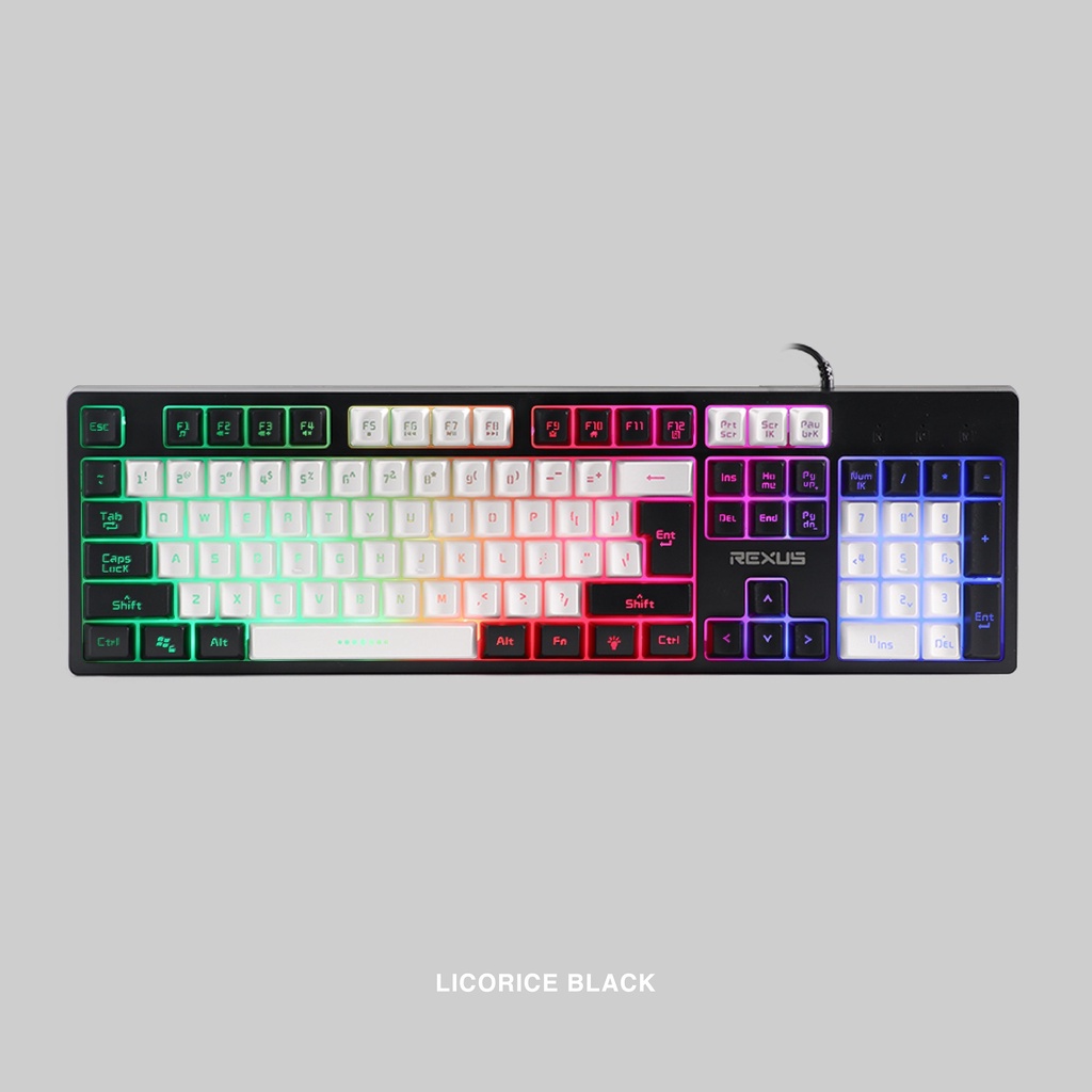 Jual Rexus Keyboard Gaming K9E | Shopee Indonesia