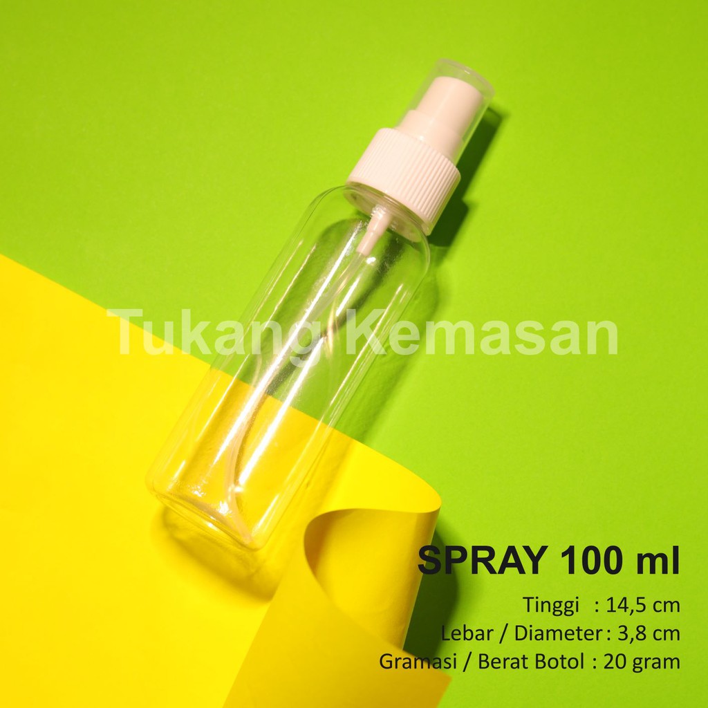 Jual Botol Spray 100 ml / Botol Parfum / Botol Hand Sanitizer | Shopee ...