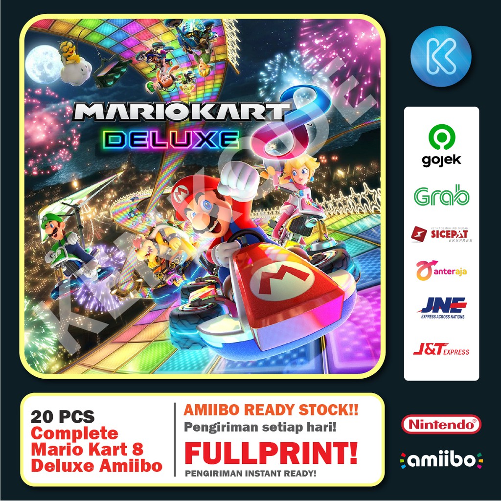 Jual Mario Kart 8 Deluxe Amiibo Complete (Clone) | Shopee Indonesia