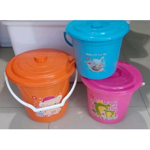 Jual Ember Plastik Tutup 3 Galon / Timba Tutup 3G / Timbo Serbaguna 3 ...