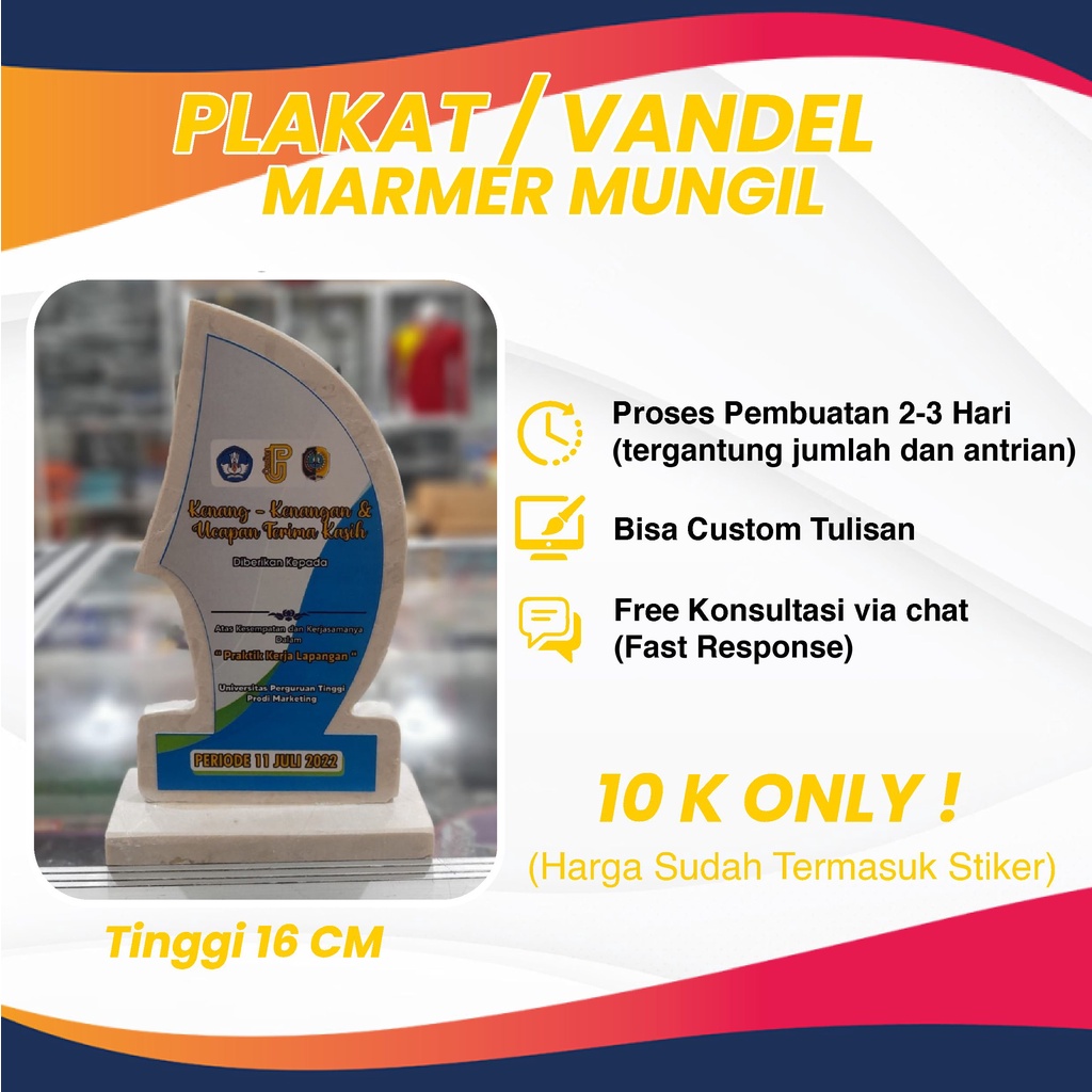 Jual PIALA PLAKAT MARMER WISUDA TK PLAKAT MUNGIL PENGHARGAAN | Shopee ...