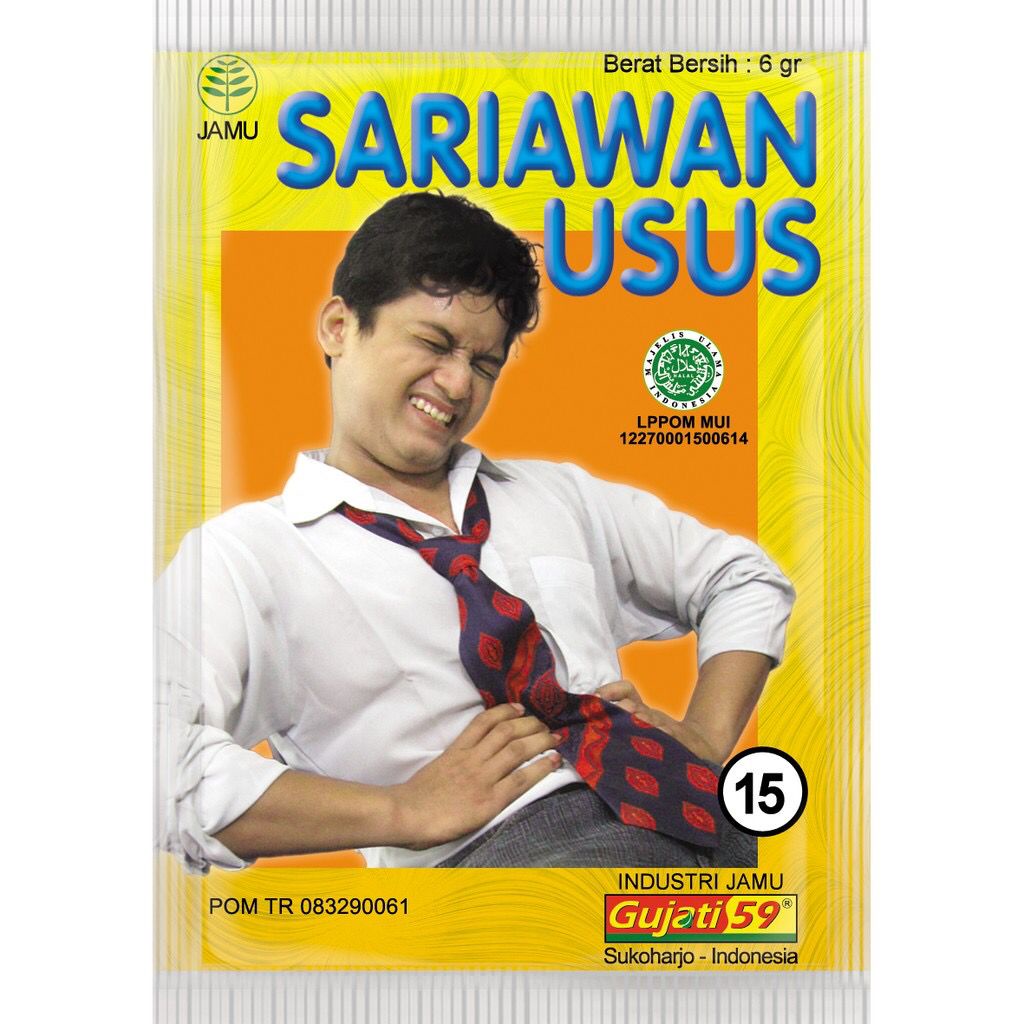 Jual JAMU GUJATI SARIAWAN USUS (1 Pack Isi 10 Sachet) | Shopee Indonesia