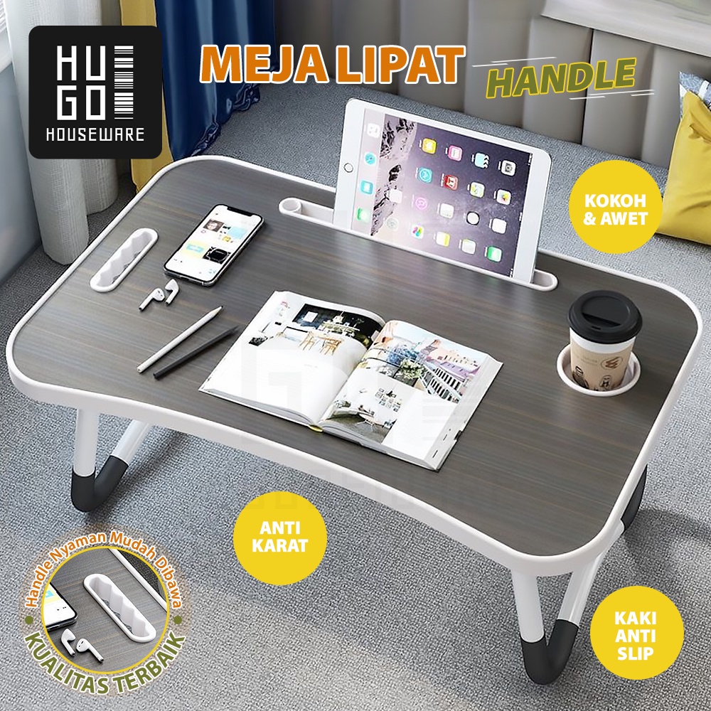 Jual HUGO Meja Lipat Portable dengan Handle / Meja Belajar Anak / Meja ...
