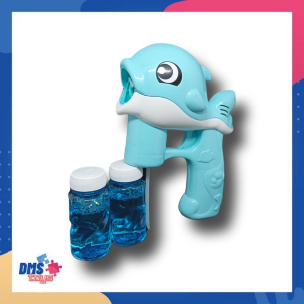 Jual MAINAN BUBBLE GUN DOLPHIN PISTOL GELEMBUNG BALON SABUN DMS.TOYS ...