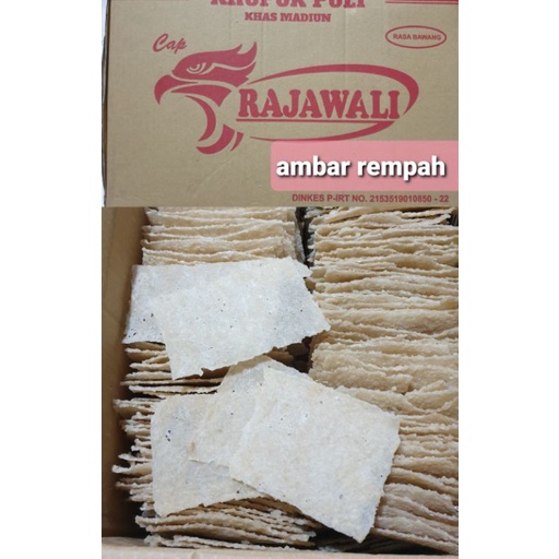 Jual Kerupuk gendar mentah/kerupuk karak/kerupuk puli 250gram. | Shopee ...