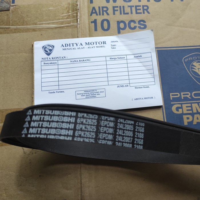 Jual Fan Belt Van Belt V-Belt Delica Lancer Ex 6Pk 2625 Mitsuboshi ...