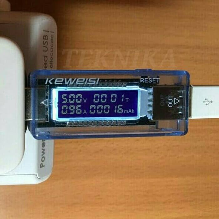 Jual USB Charger Doctor 20V Voltmeter Amperemeter Wattmeter Keweisi ...