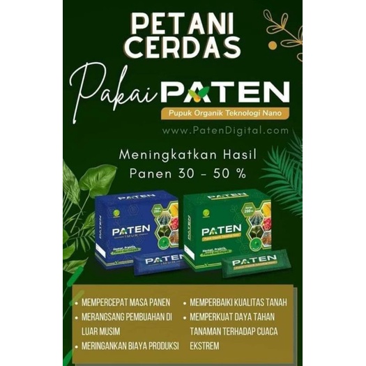 Jual Pupuk Paten Organik Teknologi Nano (PROMOO 6 BOX PUPUK PATEN ...