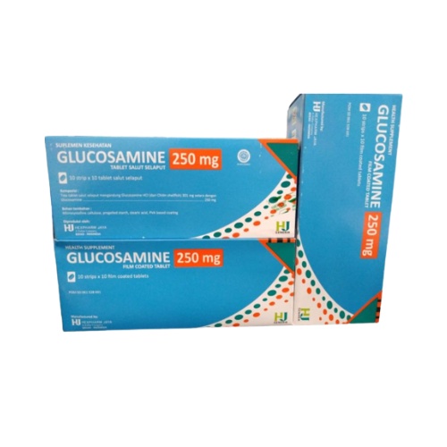 Jual GLUCOSAMINE HJ 250 MG 100 TABLET | Shopee Indonesia
