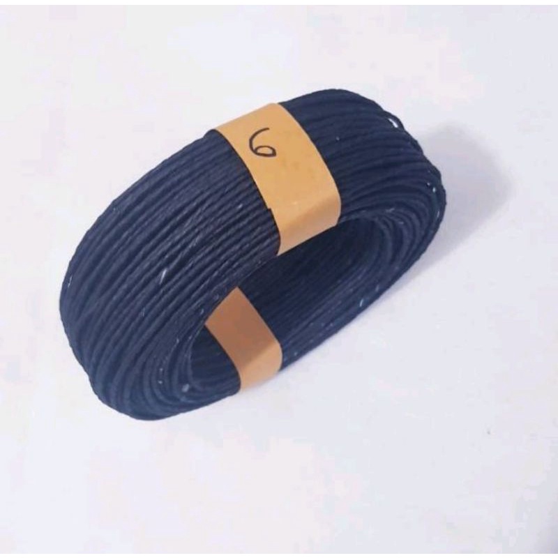 Jual TALI KERTAS BUAT PAPERBAG DLL UKURAN S6 (+-3mm) ROLL BESAR ISI 100 ...