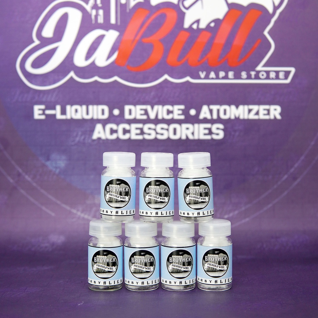 Jual Coil/Wire Baby Alien Dual Coil by Brother Prebuild Wire | Shopee ...