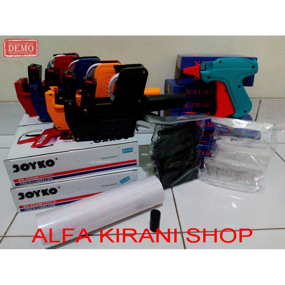Jual PAKET 2 ALAT --> Tag Gun (+ isi 1000x tembak) & Price Labeller 1 ...