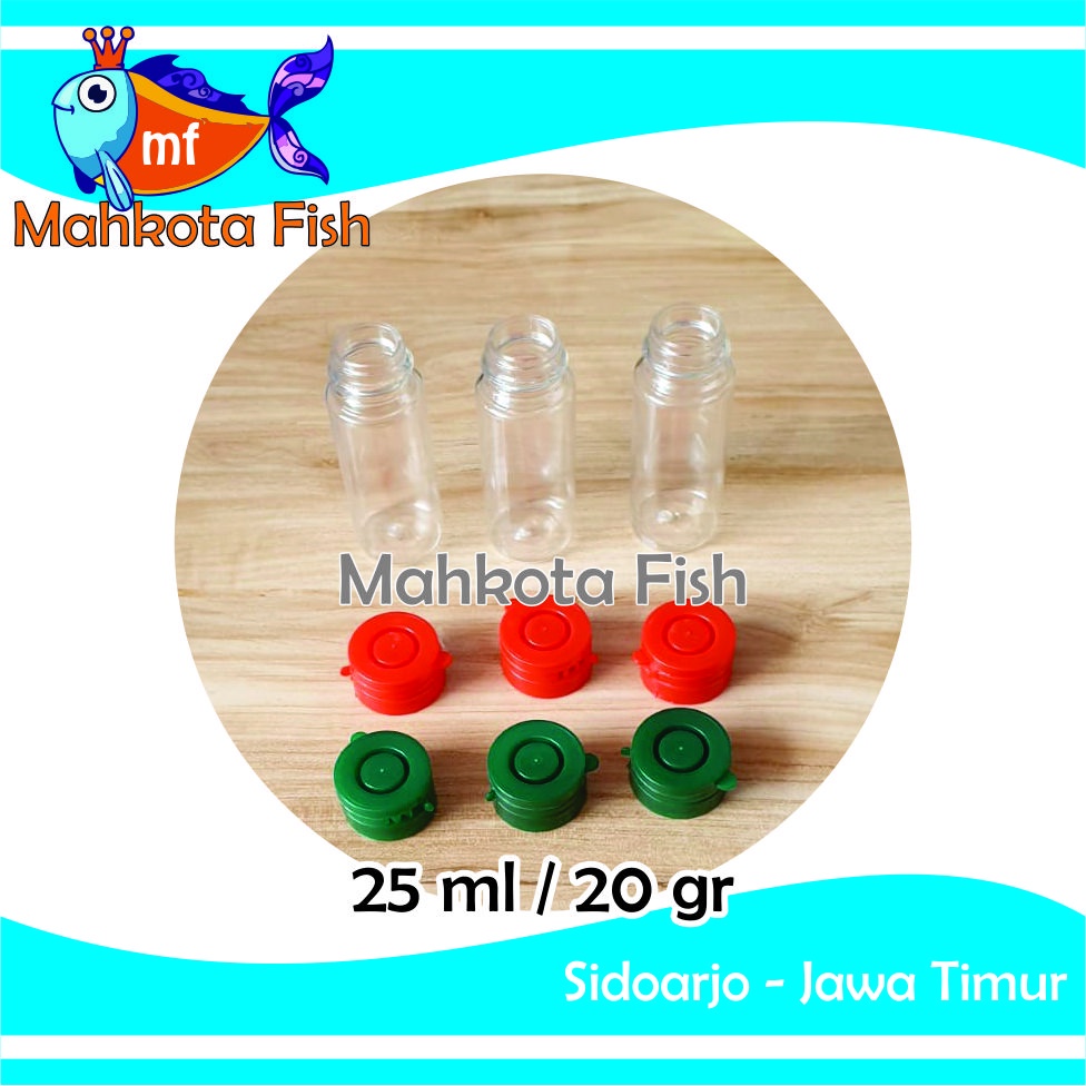 Jual Botol Plastik 25 ml (BENING) | Botol Repack 20 gram | Botol ...