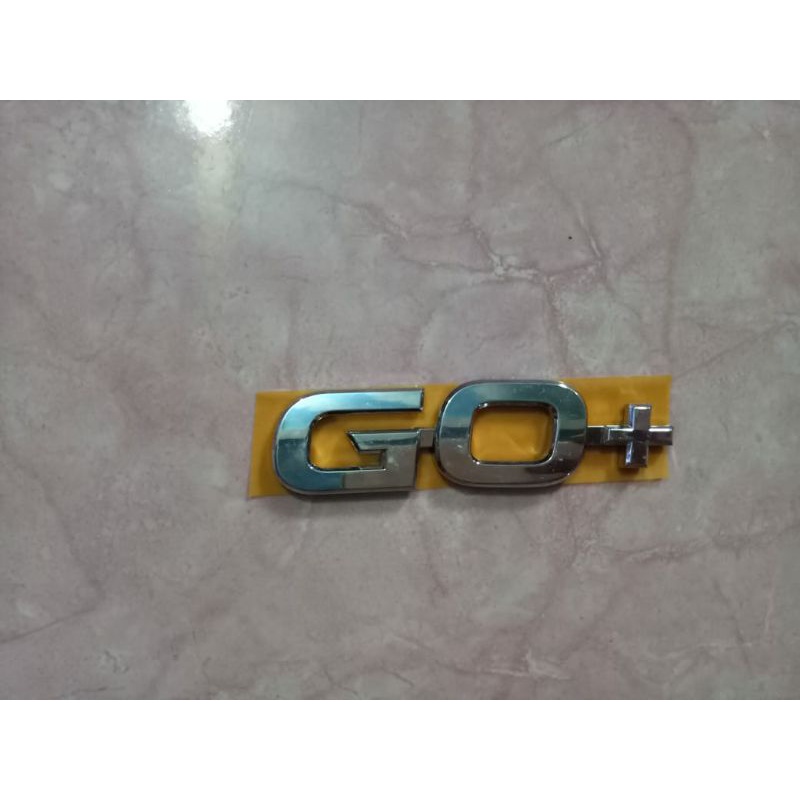 Jual EMBLEM TULISAN GO + GO PLUS DATSUN | Shopee Indonesia