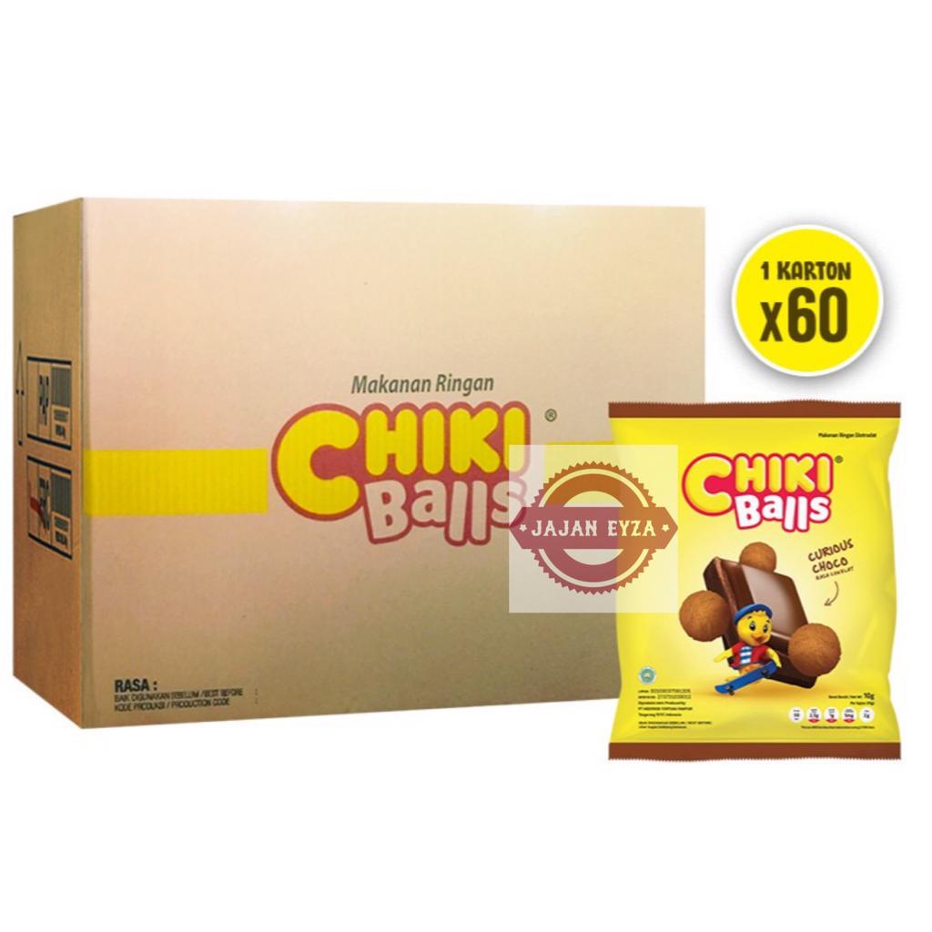 Jual INDOFOOD CHIKI BALLS KARTON ISI 6 RENTENG CHIKI BALLS KEJU ...