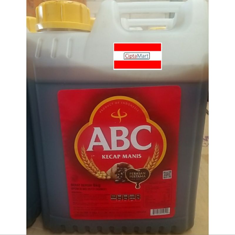 Jual Kecap Manis ABC Jerigen 6 kg | Shopee Indonesia