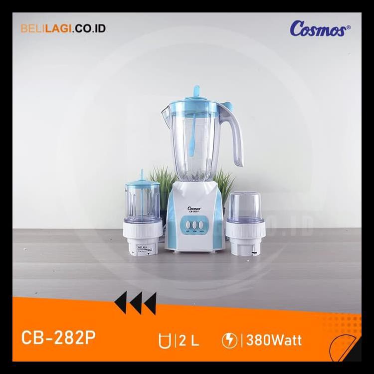 Jual Cosmos Blender Plastic Cb 282 P / Cb 282P - 2L - Putih | Shopee ...