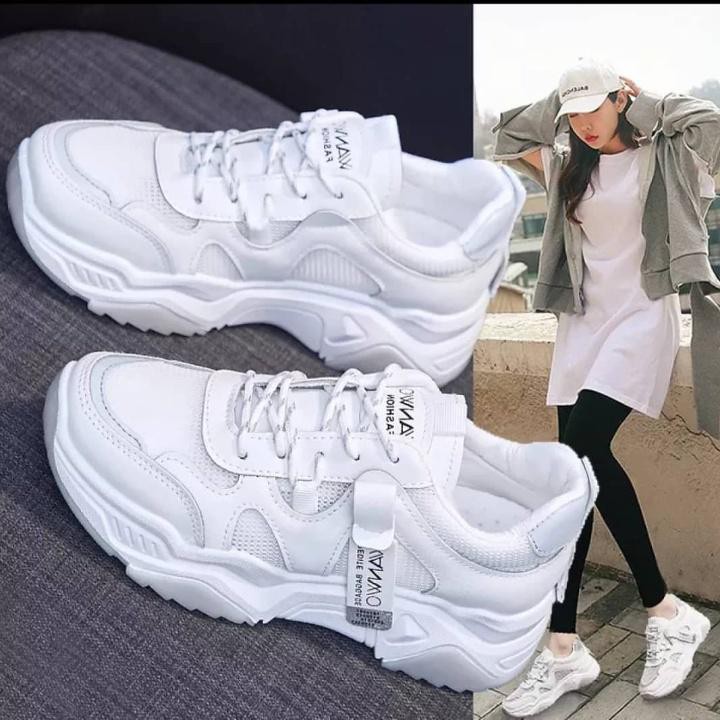 Jual Sepatu Sneaker Wanita Wanwo New 02 ORIGINAL | Shopee Indonesia