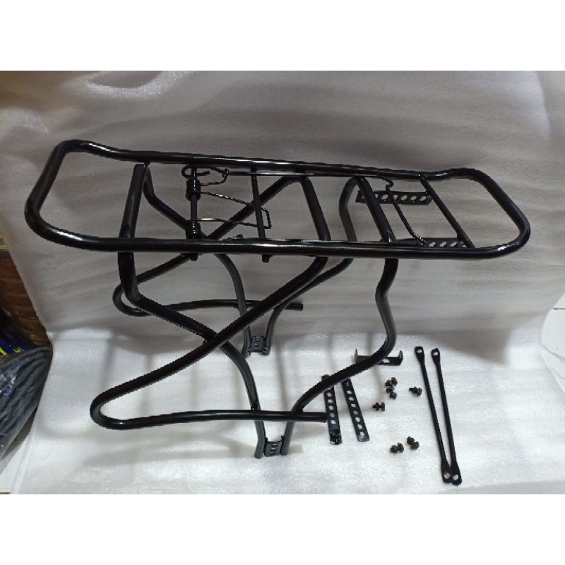 Jual boncengan belakang sepeda touring rak pannier bahan besi | Shopee ...