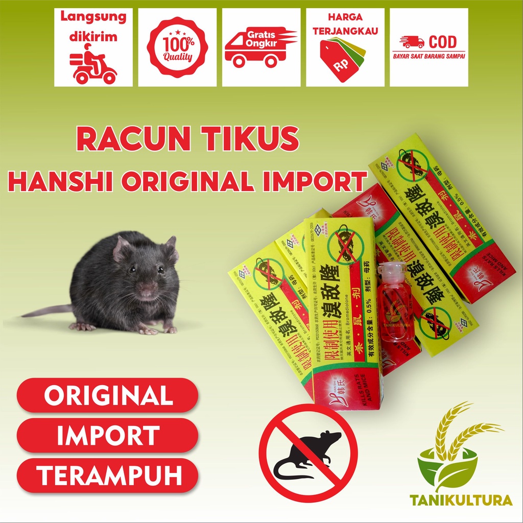 Jual Pembasmi Tikus Paling Ampuh Di Rumah Dan Sawah Racun Tikus Ampuh ...