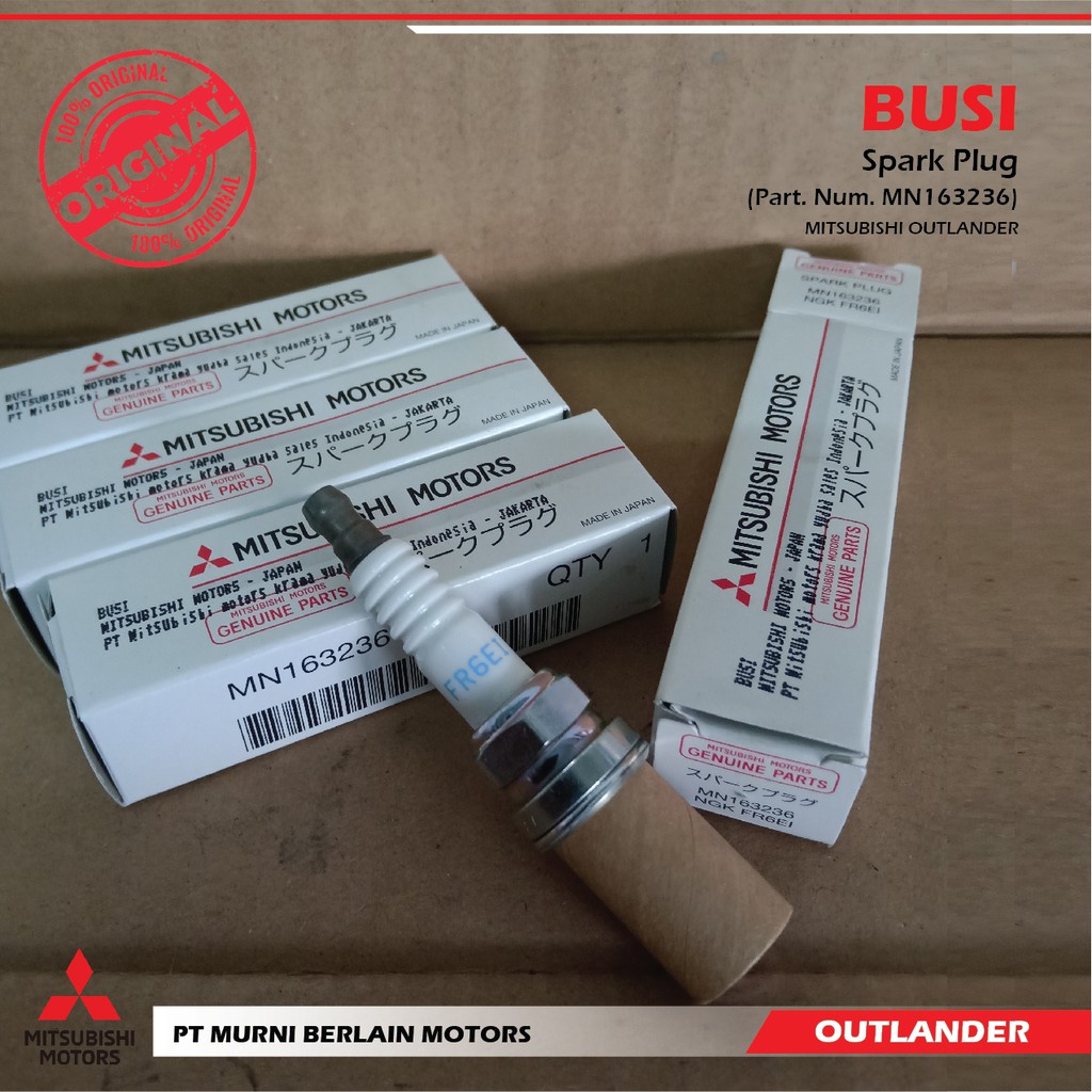 Jual BUSI (Spark Plug) Mitsubishi OUTLANDER (ORIGINAL GENUIN PARTS ...