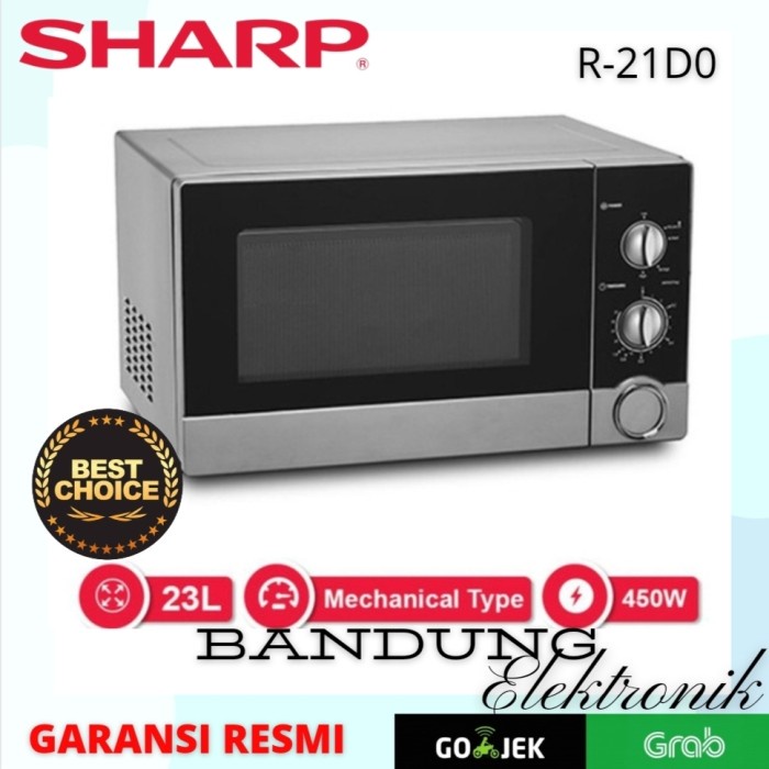 Jual Sharp Microwave R-21D0(S)-IN , microwave oven low watt | Shopee ...
