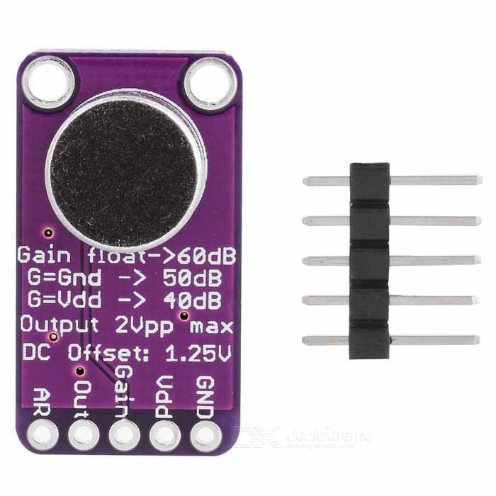 Jual Modul Microphone Amplifier MAX9814 MAX 9814 Auto Gain Control Arduino | Shopee Indonesia