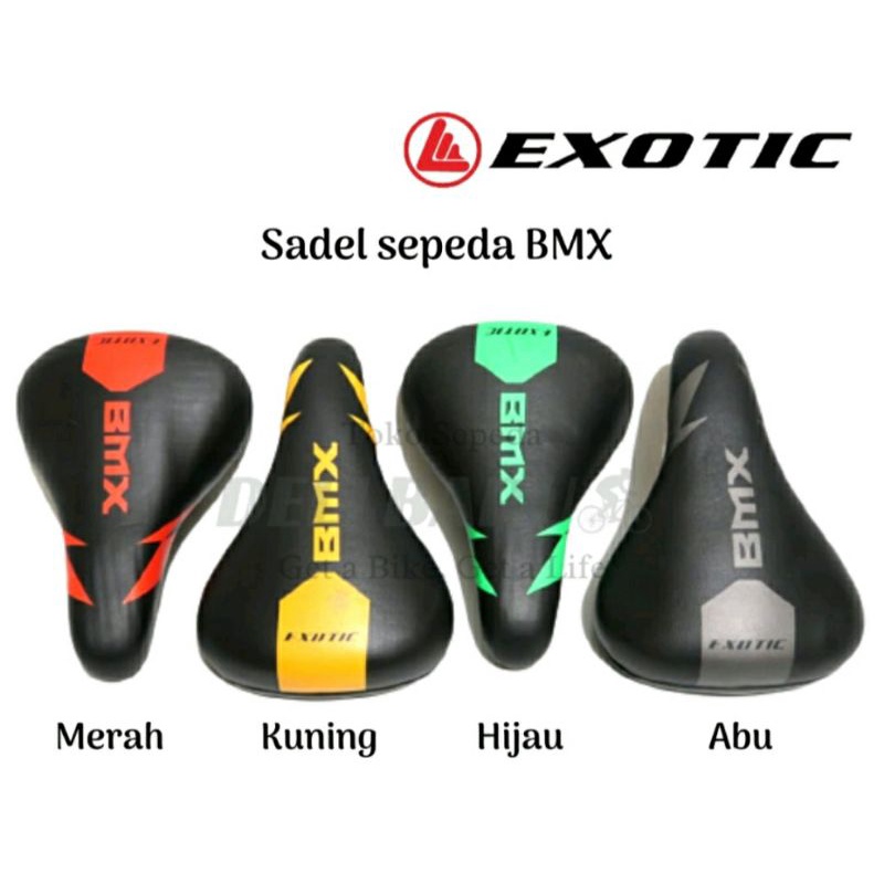 Jual sadel / jok sepeda bmx exotic untuk 16 - 20 | Shopee Indonesia