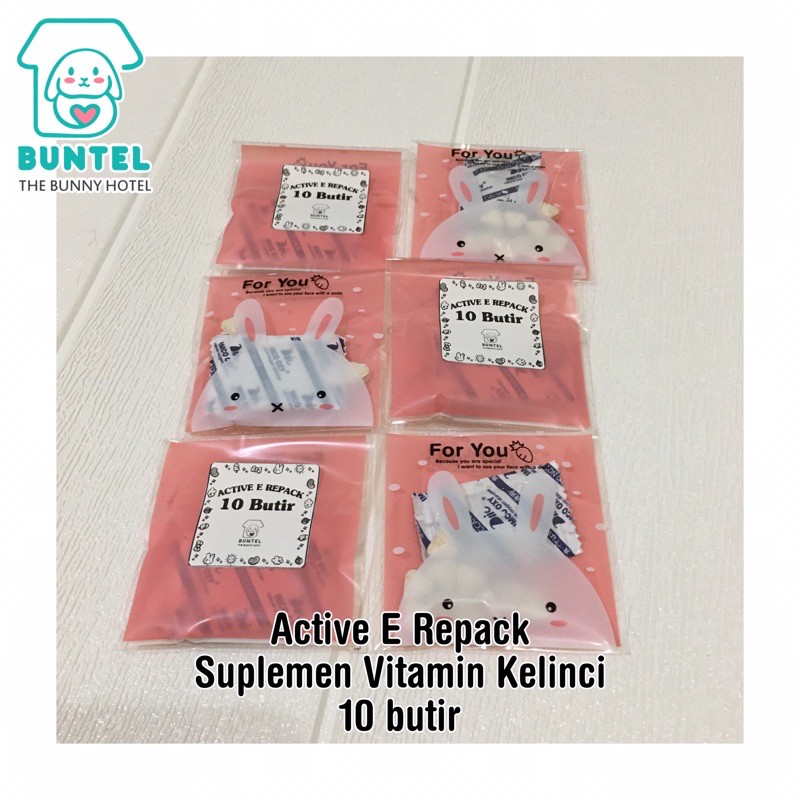 Jual Active E Wooly per butir Repack| Vitamin Pencernaan Kelinci ...
