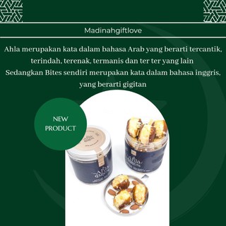 Jual Kurma Sukari isi Cheese Almond Honey Ahla Bites (simpan KULKAS ...