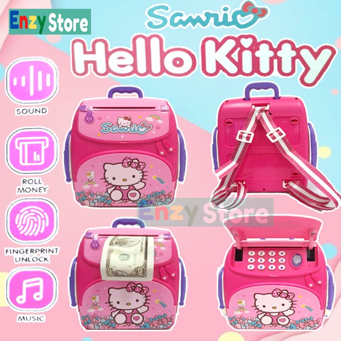 Jual MAINAN ANAK CELENGAN TAS SEKOLAH ATM MONEY BANK FINGER PRINT DAN ...