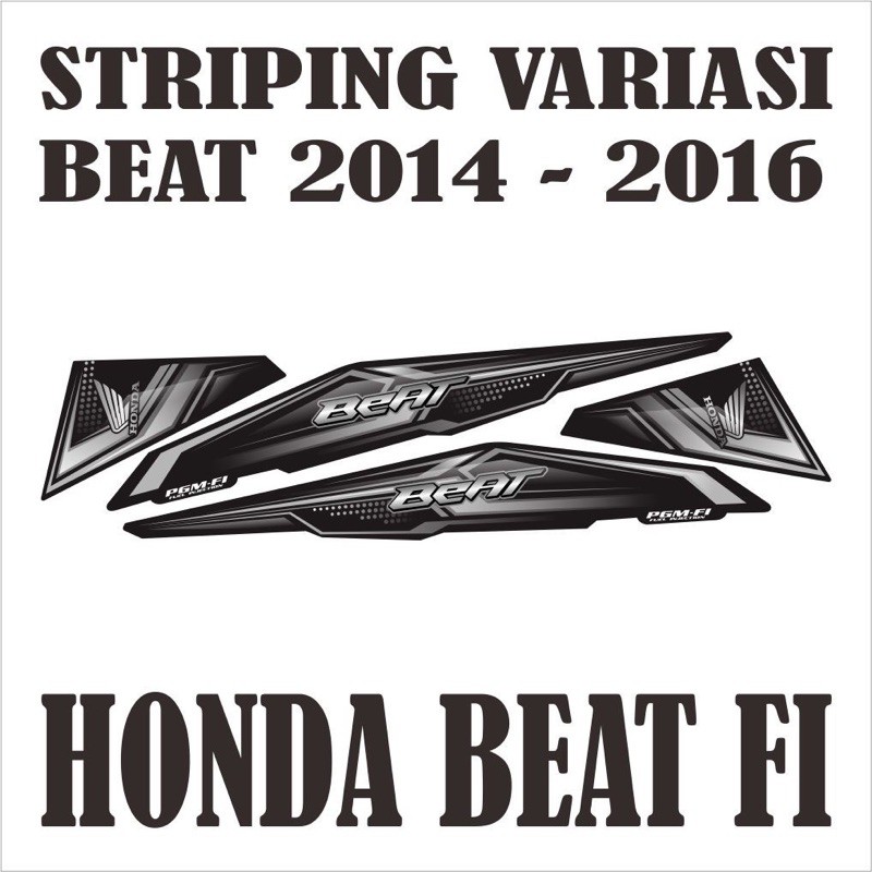Jual STRIPING BEAT FI TAHUN 2014-2016 COMBIN WARNA | Shopee Indonesia