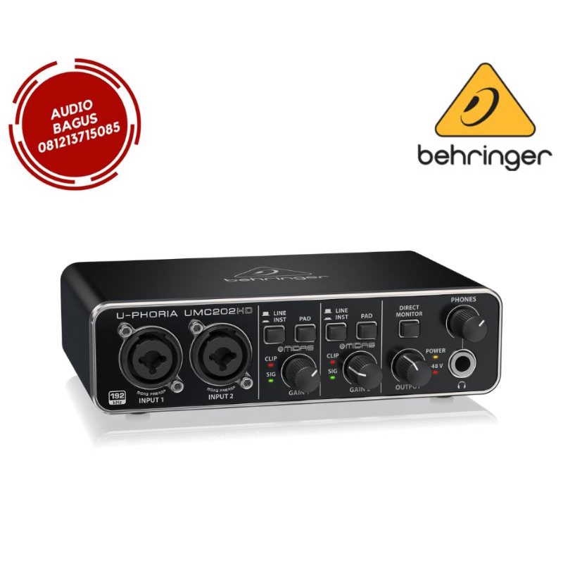 Jual BEHRINGER UMC202HD / UMC 202HD | Shopee Indonesia