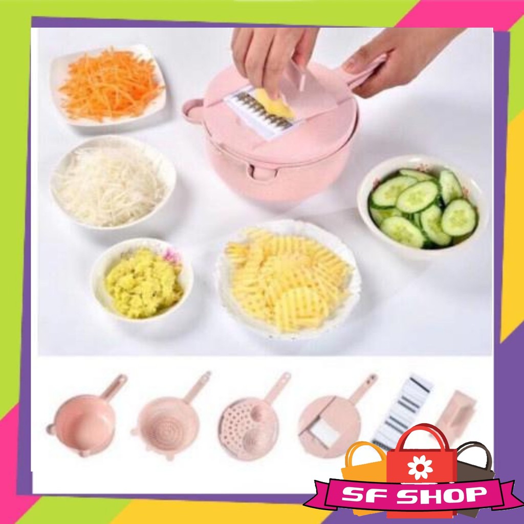 Jual Alat Potong Unik untuk Kentang Wortel Sayur Buah / Multi-function ...