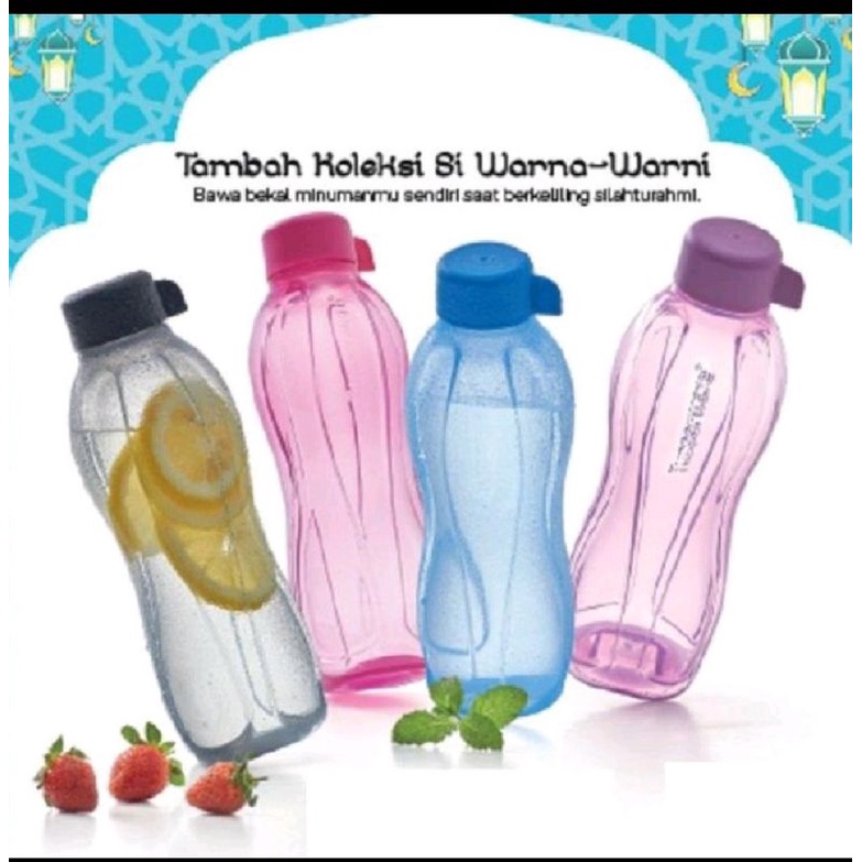 Jual ( OBRAL) BOTOL TUPPERWARE UKURAN 1LITER / BOTOL PLASTIK MURAH ...