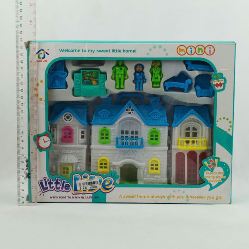 Jual READY mainan rumah rumahan little live mini set SEC0ND | Shopee ...