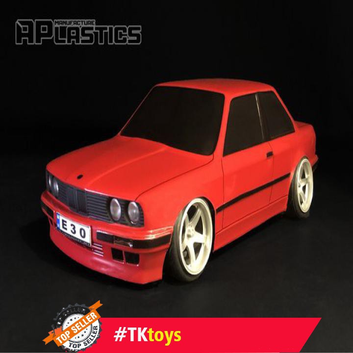 Jual Remote Control Mainan Aplastics Rc Bmw E30 Coupe Clear Body 192 Or ...
