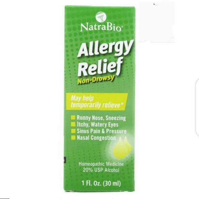 Jual Natrabio Allergy Relief Non Drowsy 30ml | Shopee Indonesia